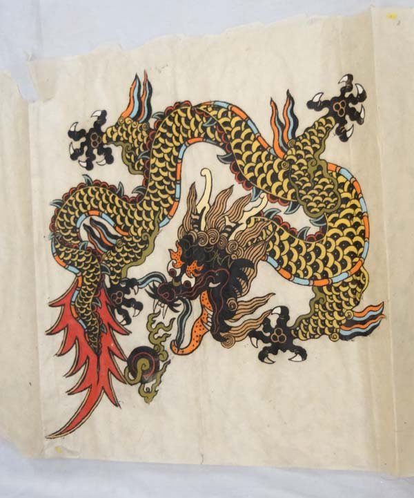 Chinese Dragon Painting on Rice Paper - Mar 05, 2016 | Desert West ...