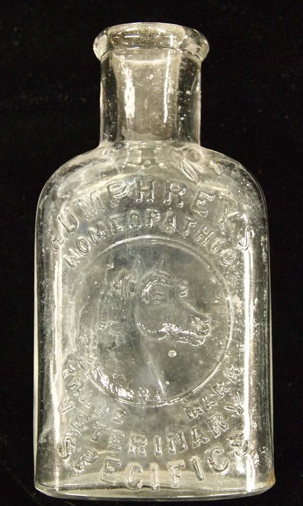 Antique Humphreys Homeopathic Veterinary Bottle