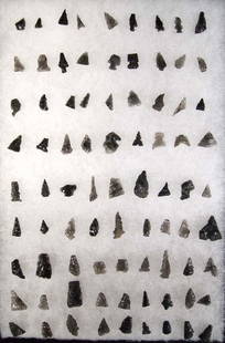 Prehistoric Obsidian Points