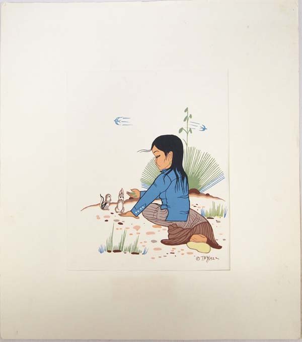 Native American Navajo Print By Beatin Yazz