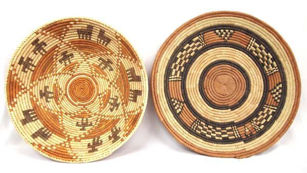 Pair Of Ethnic Baskets