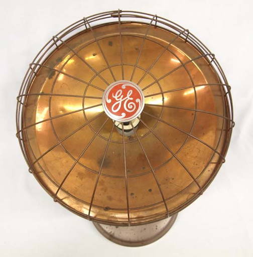 Vintage Ge General Electric Copper Sunbowl Heater