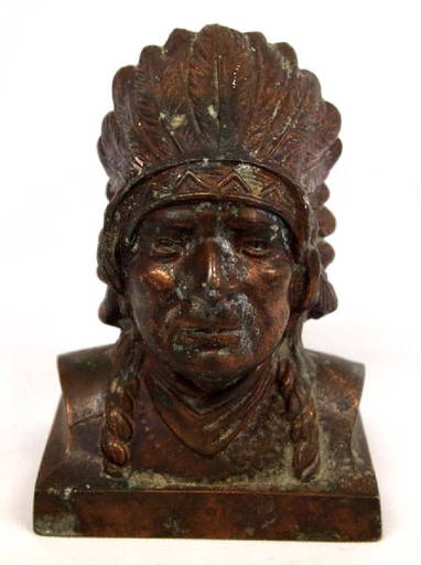 Vintage Indian Chief Bank From Multnomah Bank