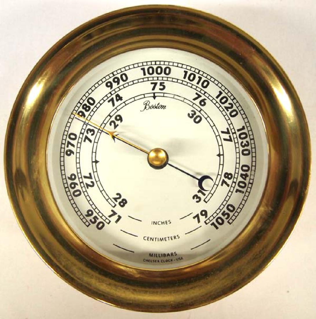 Chelsea Barometer made in Boston MA