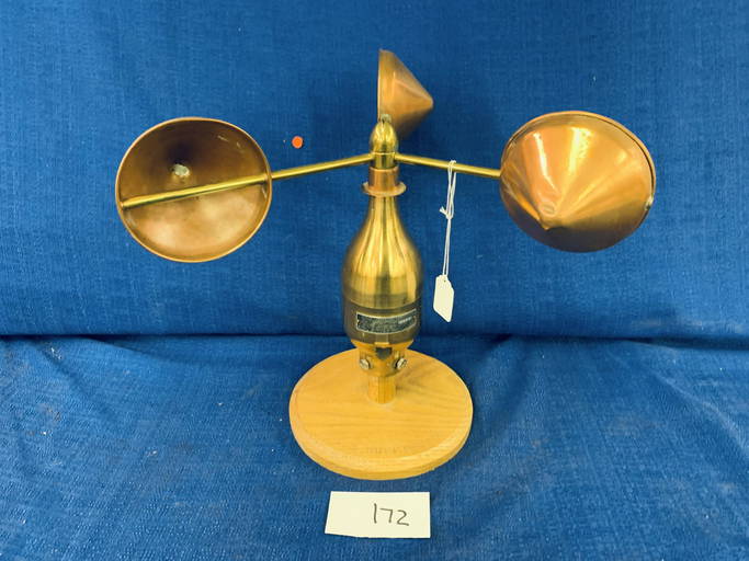 Copper & Brass Wind Speed Transmitter