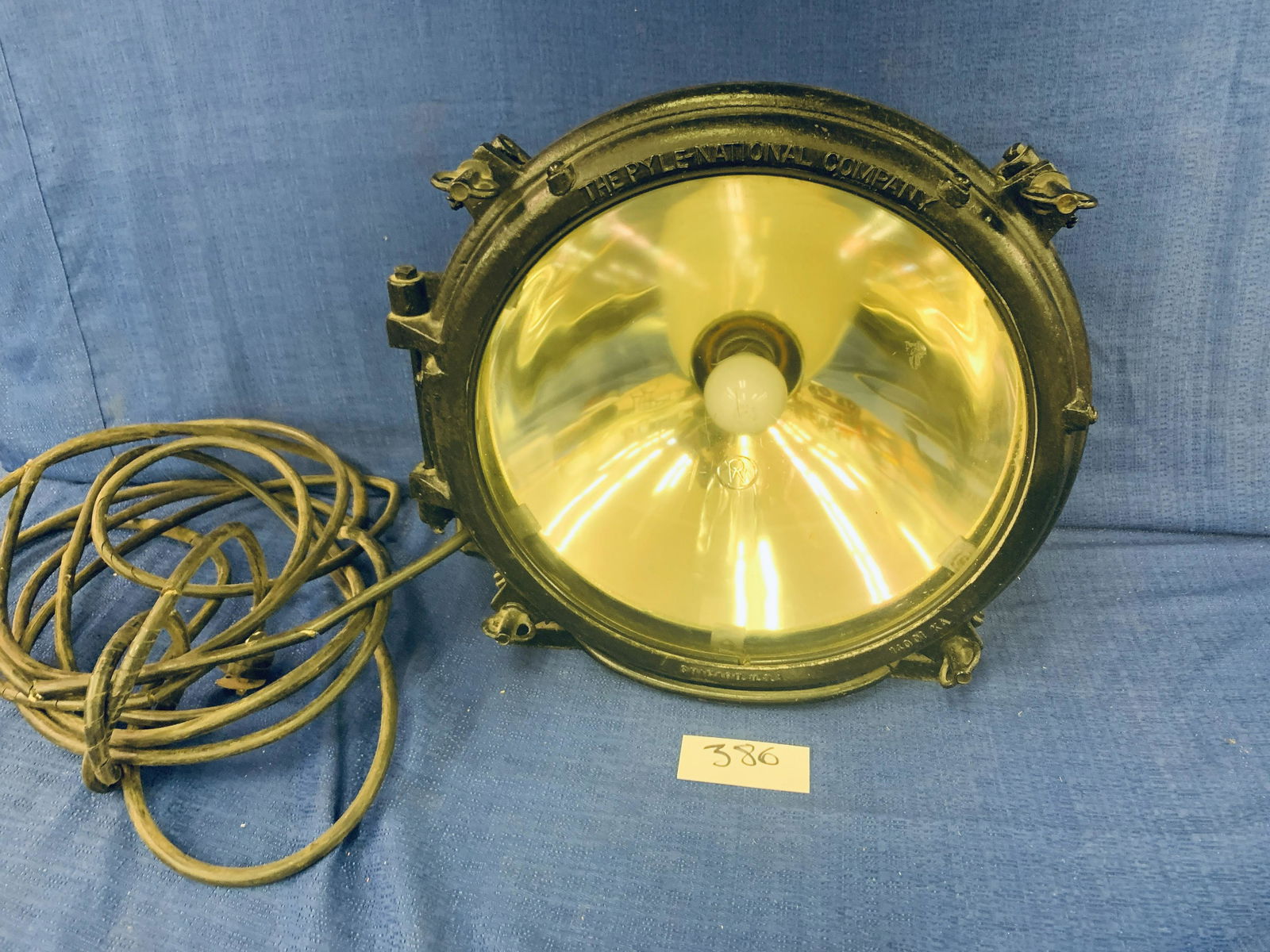 Cast Iron Pyle National Co. Electric Pole Light