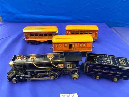 Hoge #900 Us Mail Streamliner Train Set