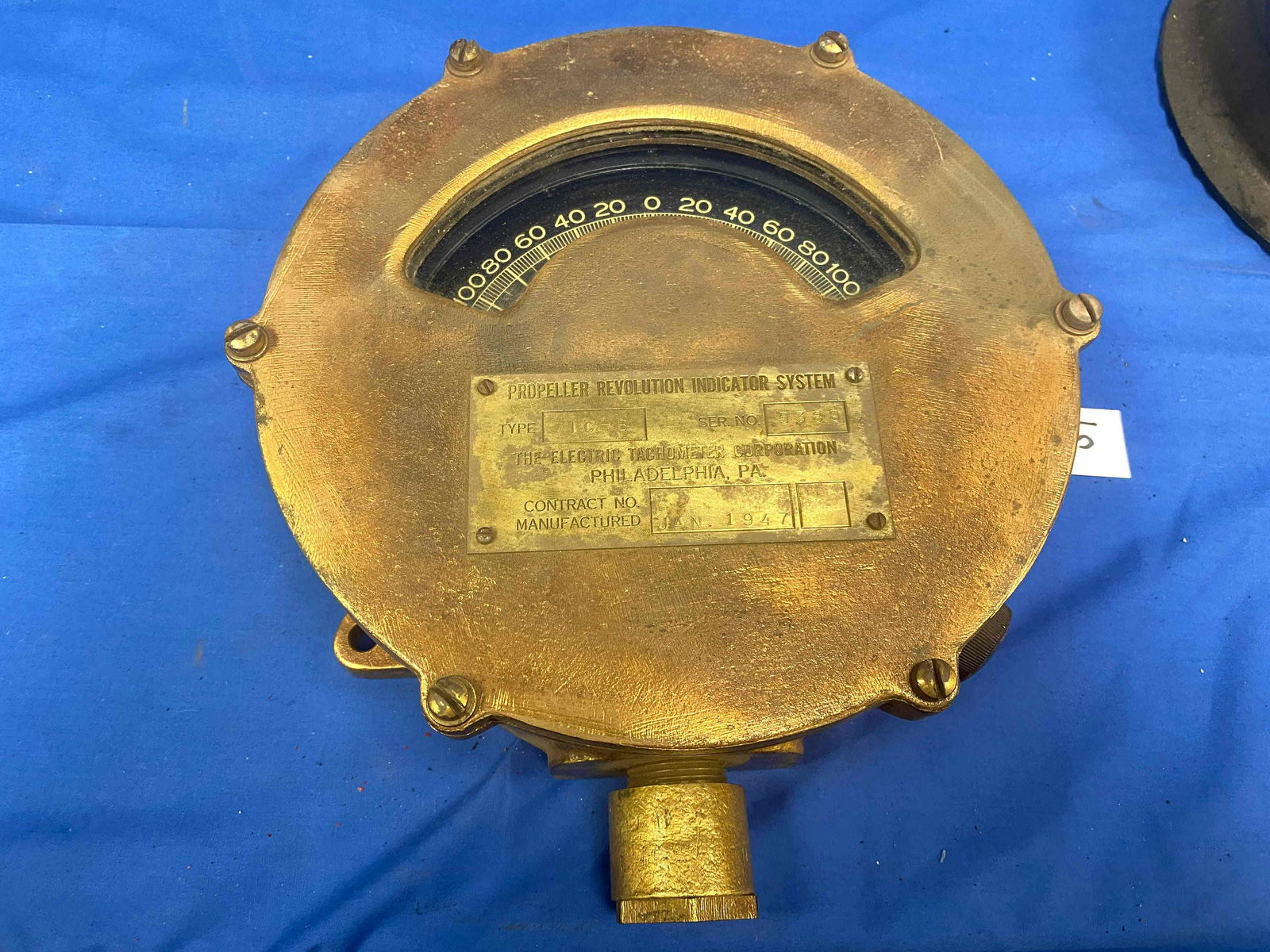 For Auction: Brass Revolution Gauge (#300345) on May 16, 2020 | Nordic ...