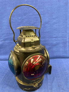 Adlake Non Sweating Lamp Chicago Railroad Light