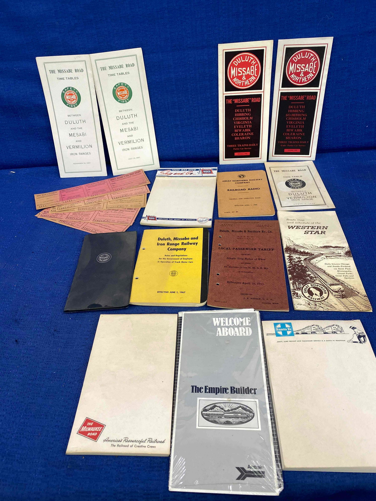For Auction: Assorted Railroad Paper Goods (#400406) on Apr 25, 2020 ...