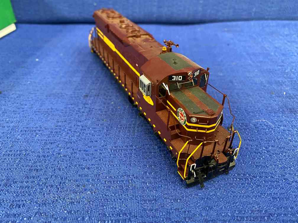 Overland Duluth, Missabe, & Iron Range Sd18 Ho Brass