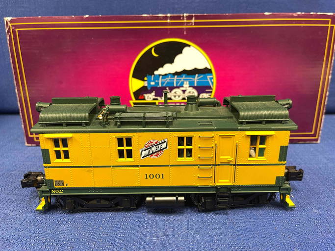M.T.H. O scale C&NW Box Cab Locomotive with sound (#300285) on Mar 05 ...