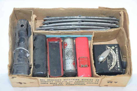 Marx O Scale New York Central Rr Mercury Train Sets