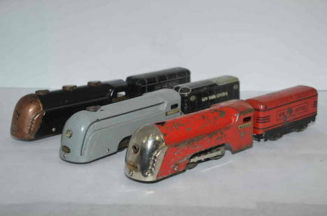 Marx O Scale New York Central Rr Mercury Train Sets
