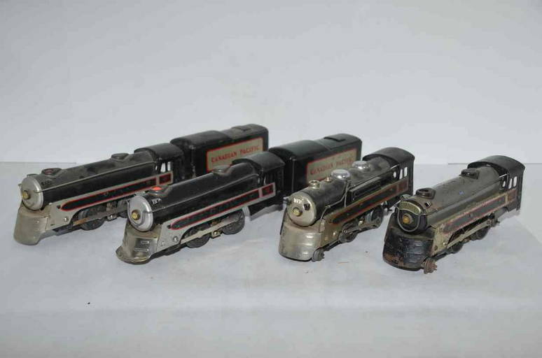 Marx O Scale Canadian Pacific RR Set #391-Pre-War Locomotives and Cars ...