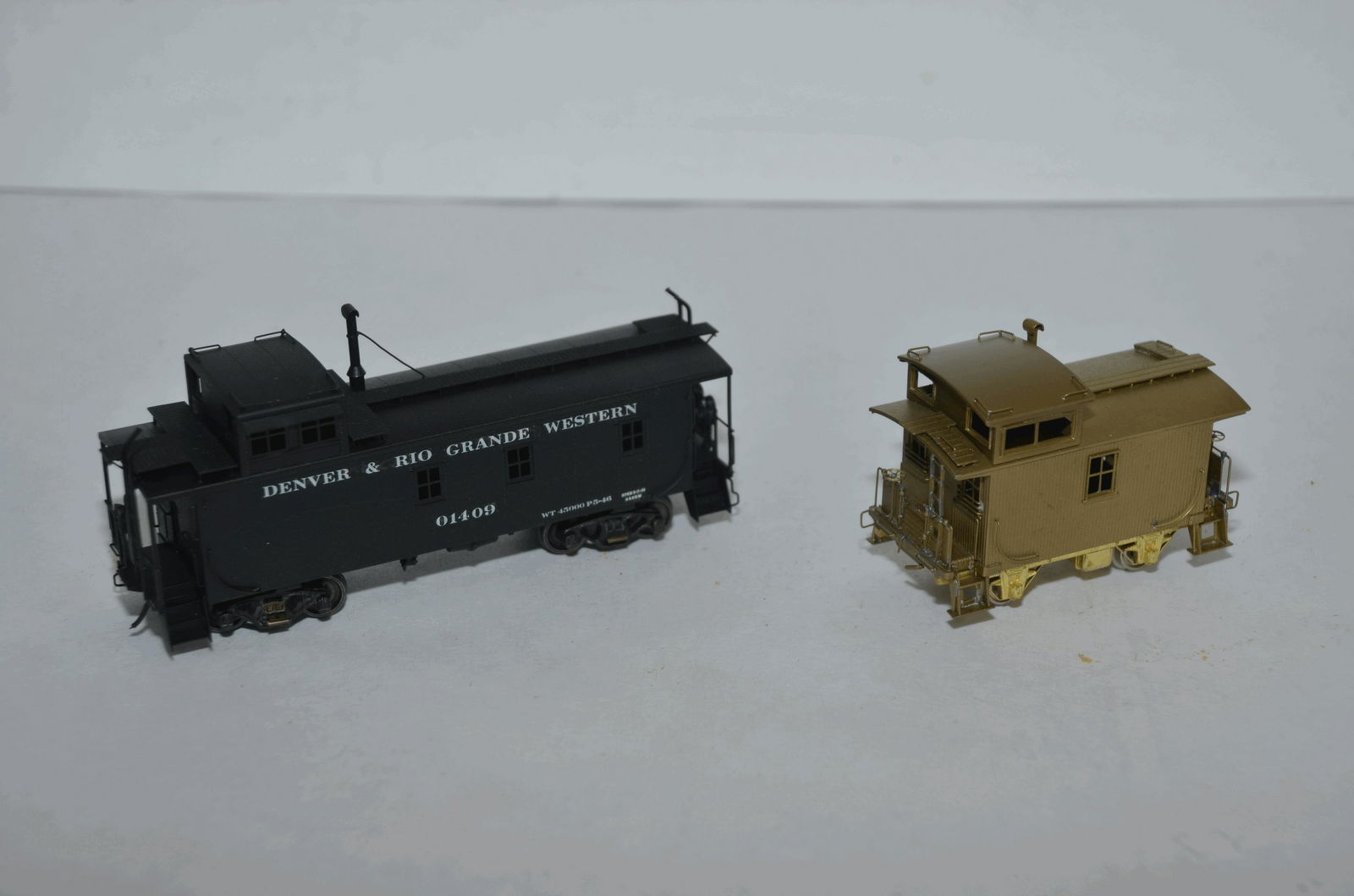 Two Brass Cabooses-HO Scale (#103292) on Jan 14, 2023 | Nordic Auction ...