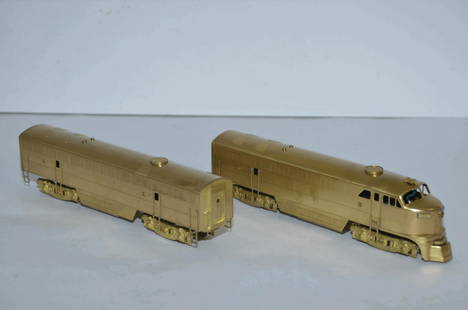 Red Ball Ho Scale Brass Diesel Locomotive