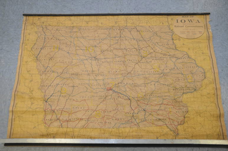 1902 State of Iowa Railroad Map (#257561) on Jan 14, 2023 | Nordic ...