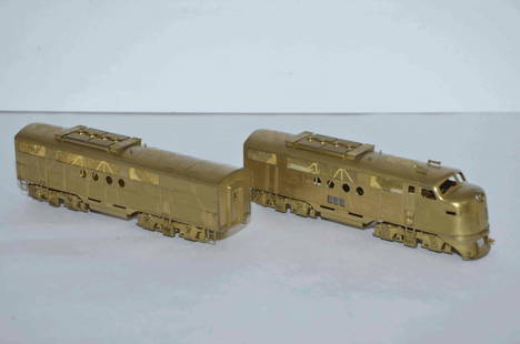 Hallmark Brass Models Alco Dl 109 110 A/b Diesel Locomotive Ho Scale