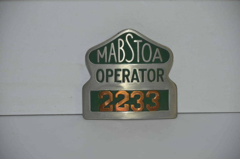 Mabstoa Operator Hat Badge