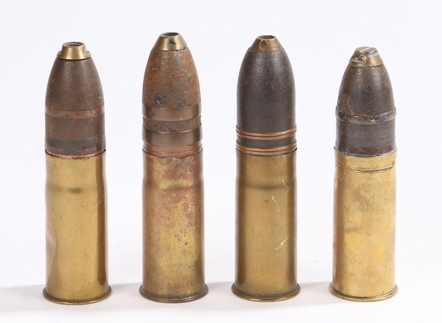 First World War 37 Mm Shells With Projectiles, French