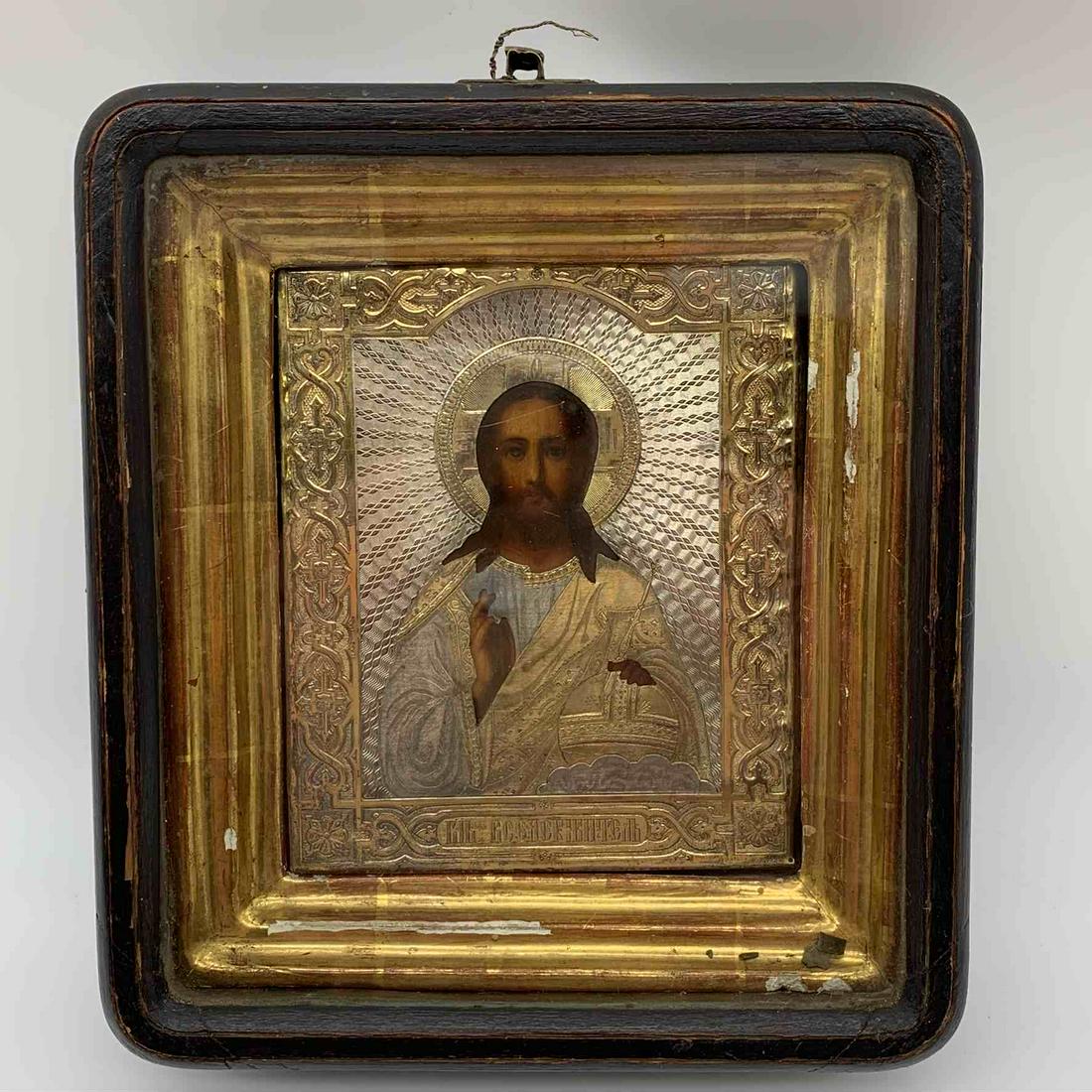 19C Russian Silver Icon - Feb 12, 2020 | Anzardo's Fine Arts in FL