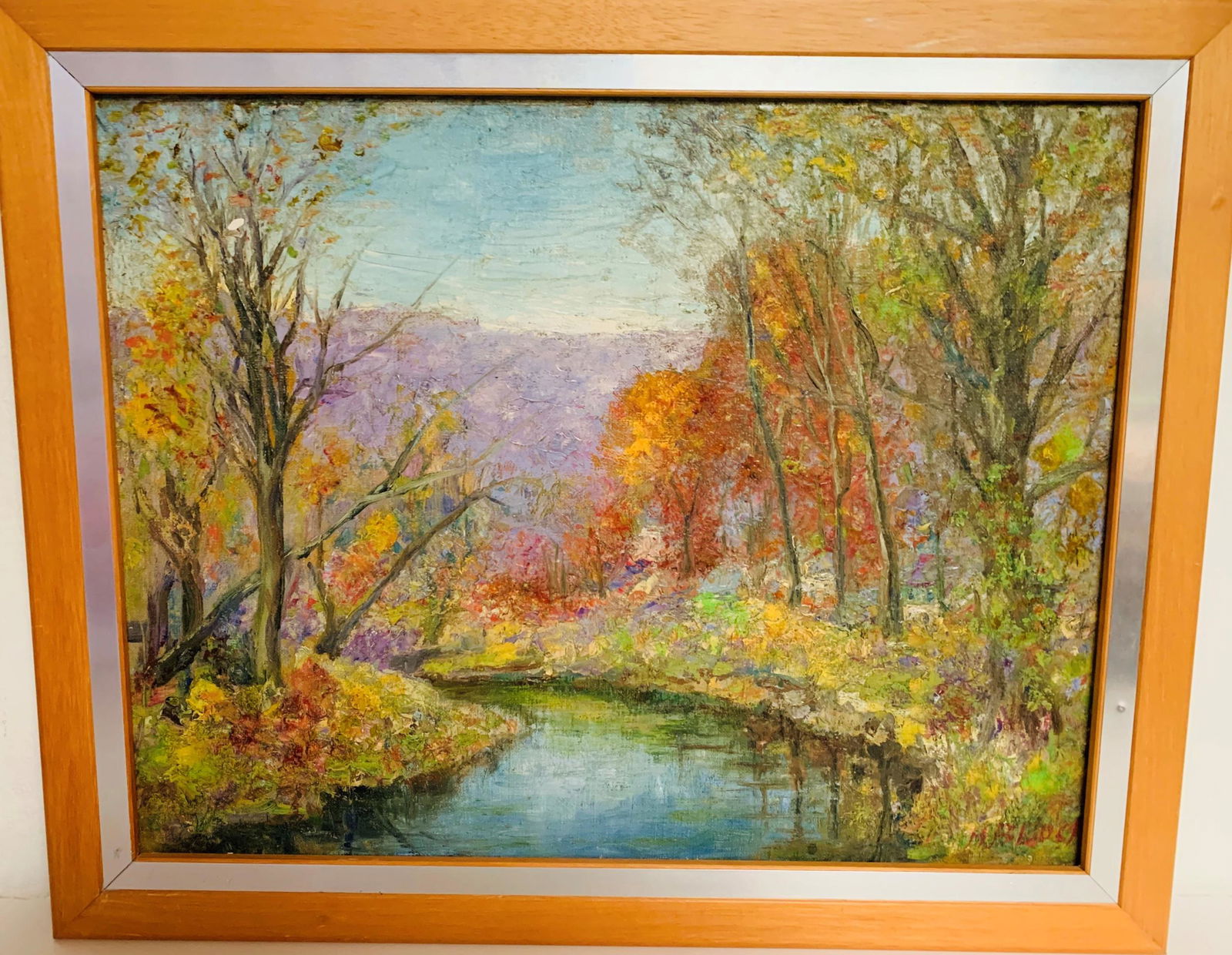 Henry Block American O/C Autumnal Landscape - May 13, 2020 | Anzardo's ...