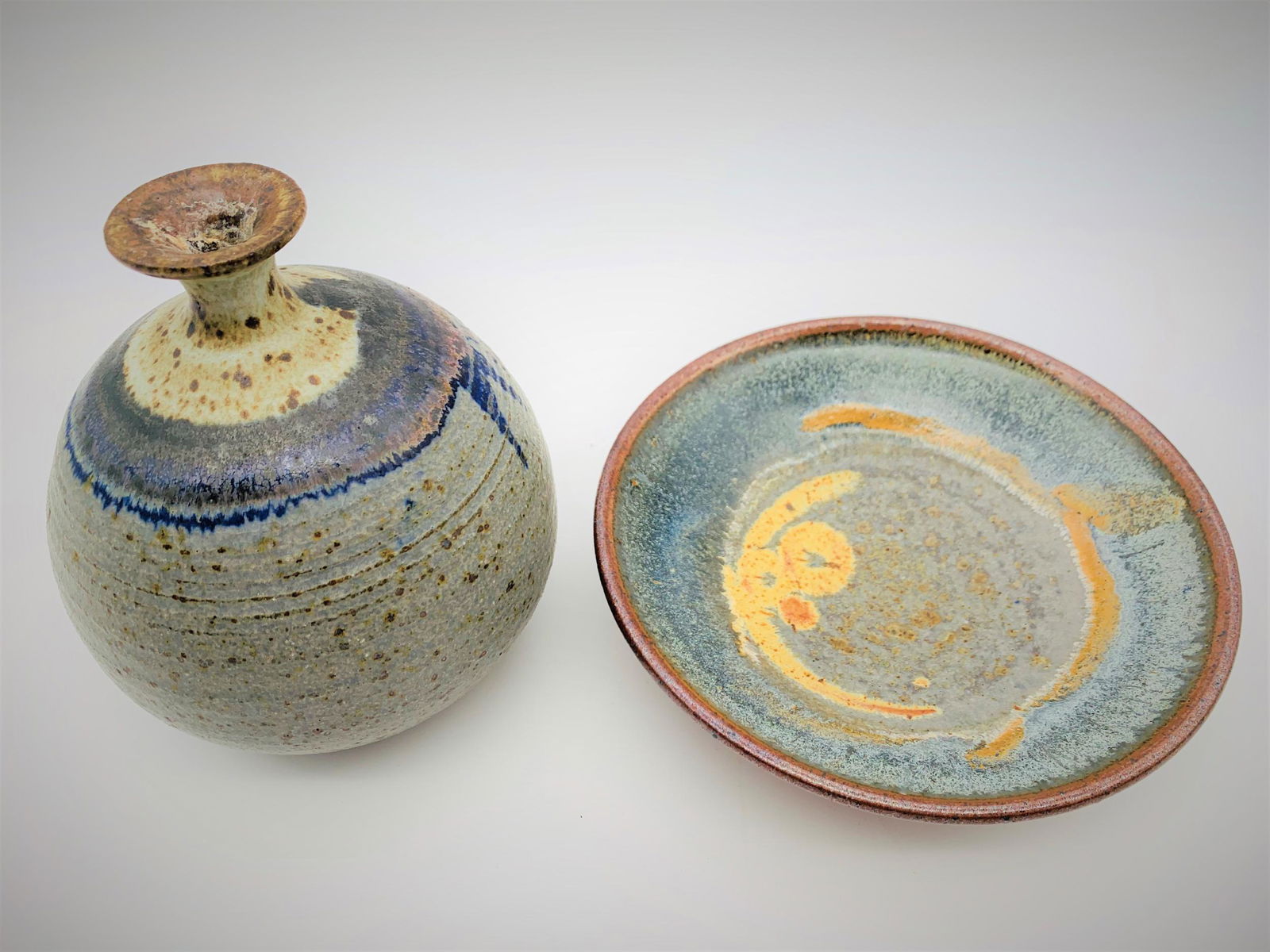 2 Pieces Raymond Gallucci Pottery - May 13, 2020 | Anzardo's Fine Arts ...