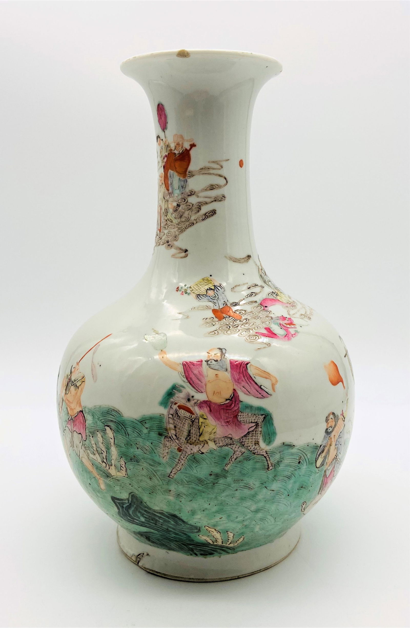 Vintage Jingdezhen Chinese Porcelain Vase