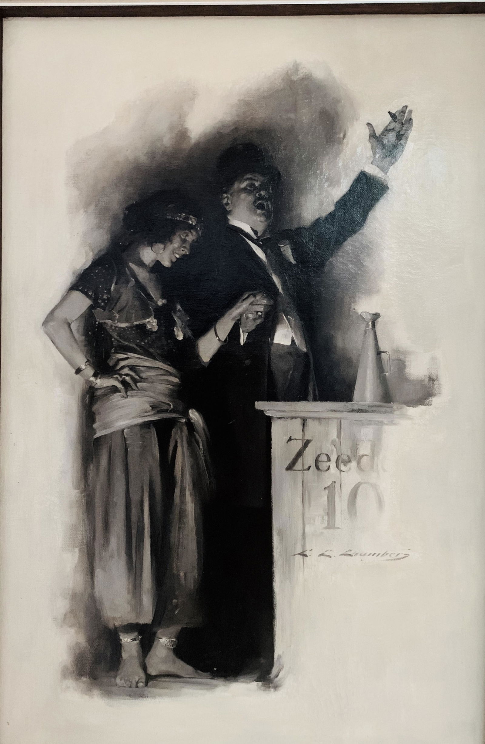 Charles Edward Chambers (1883 1941) Oil On Canvas