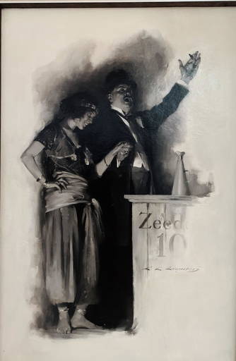 Charles Edward Chambers (1883 1941) Oil On Canvas