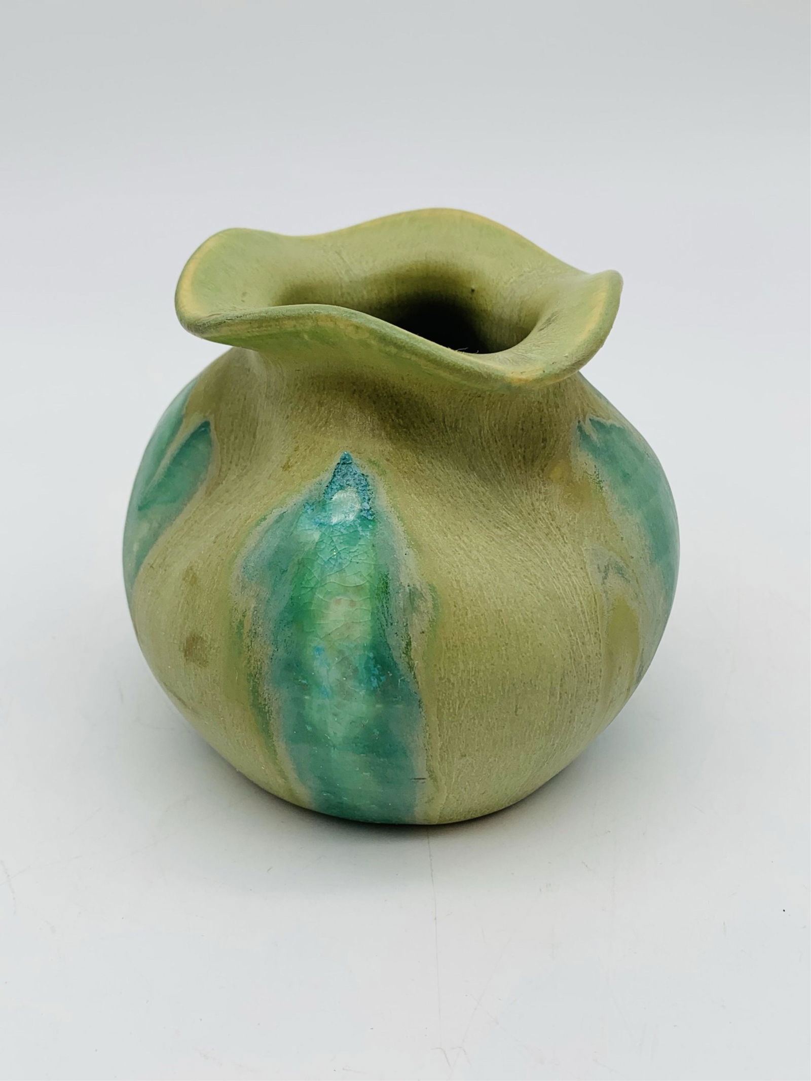 J Foster Art Pottery Vase