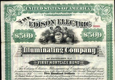 Nj. The Edison Electric Illuminating Bond