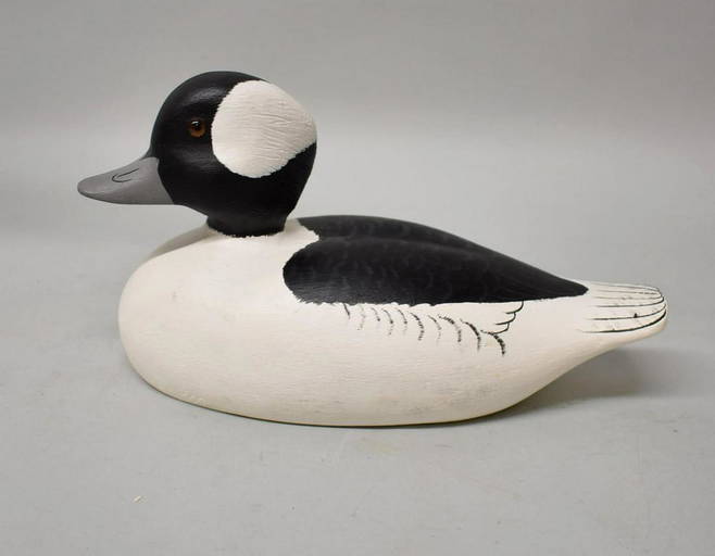 Bufflehead Drake Decoy Signed By Jim Cerreta