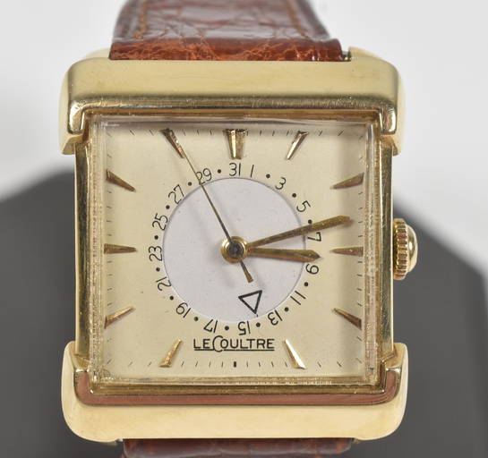 Le Coultre 14k Date Sub Dial