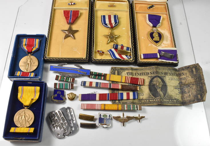 World War Ii Military Medal And Ribbons