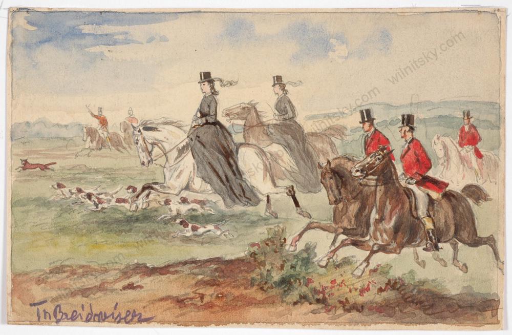 "Empress Elisabeth of Austria Fox Hunting" by Theodor - Jun 20, 2020 ...