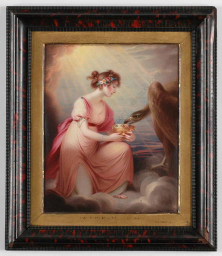 Henry Bone (1755 1834) "sophia Lady Burrell As Hebe",