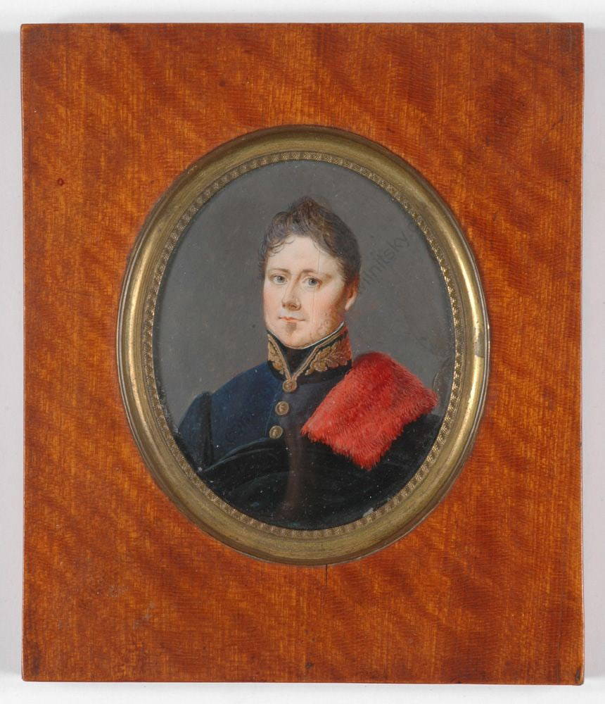 "french Military Doctor ("medecin-en Chef")", Fine Miniature, 1820s Auction