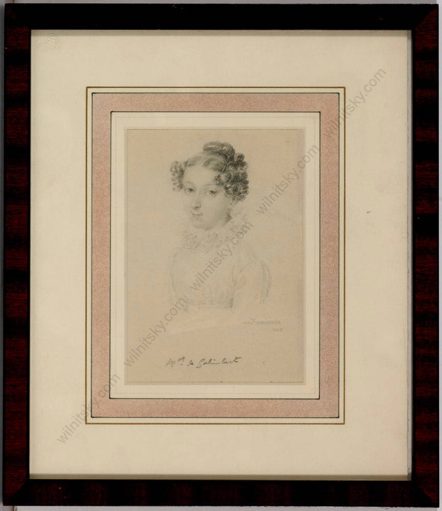 Auguste-simon Garnerey (1785-1855) "opera Singer Elise Galimbert" (mlle ...