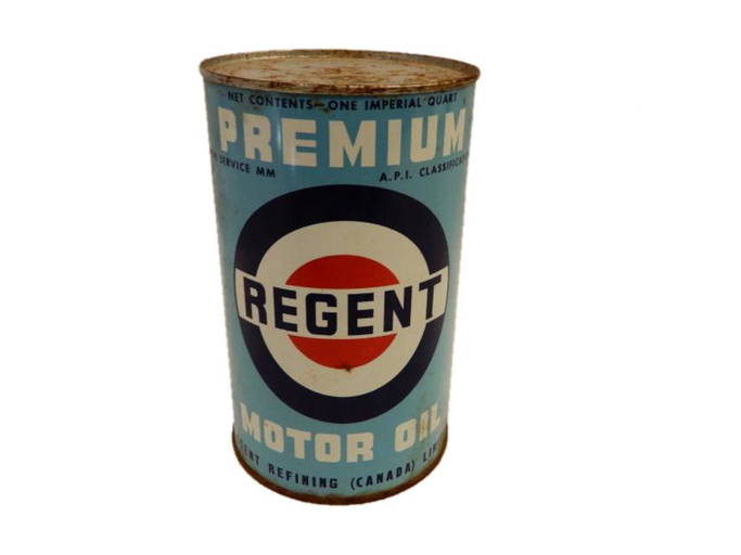 Regent Premium Motor Oil Imp. Qt. Can Full