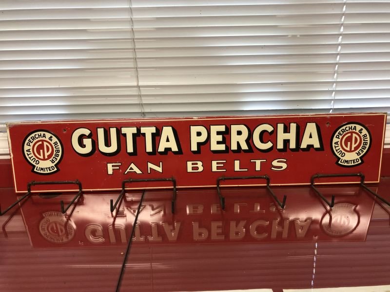 Gutta Percha Rubber Company vintage fan belt rack - Sep 28, 2019 ...