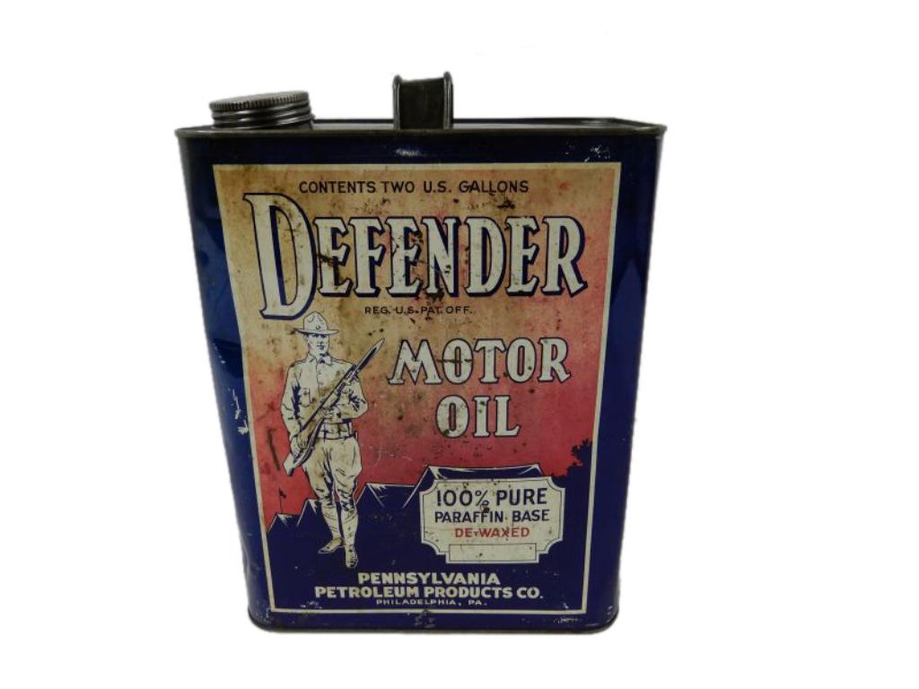 RARE DEFENDER MOTOR OIL TWO U.S. GALLONS CAN - Jan 11, 2020 ...