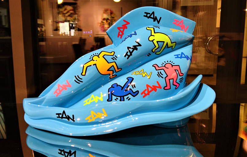 Nouna & Ian Philip Hommage À Keith Haring