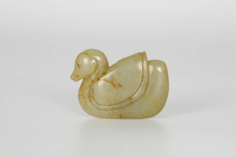 17th Hotan Jade Duck