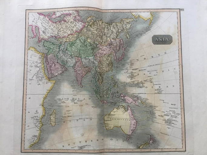 1814 Map Of Asia