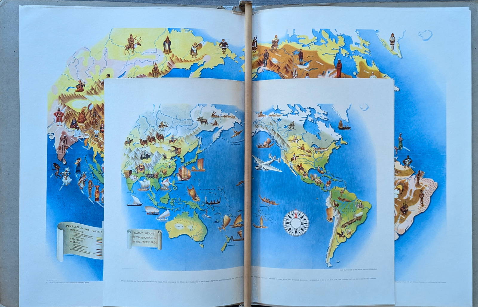 Pageant Of The Pacific - Complete Portfolio Of Maps Auction