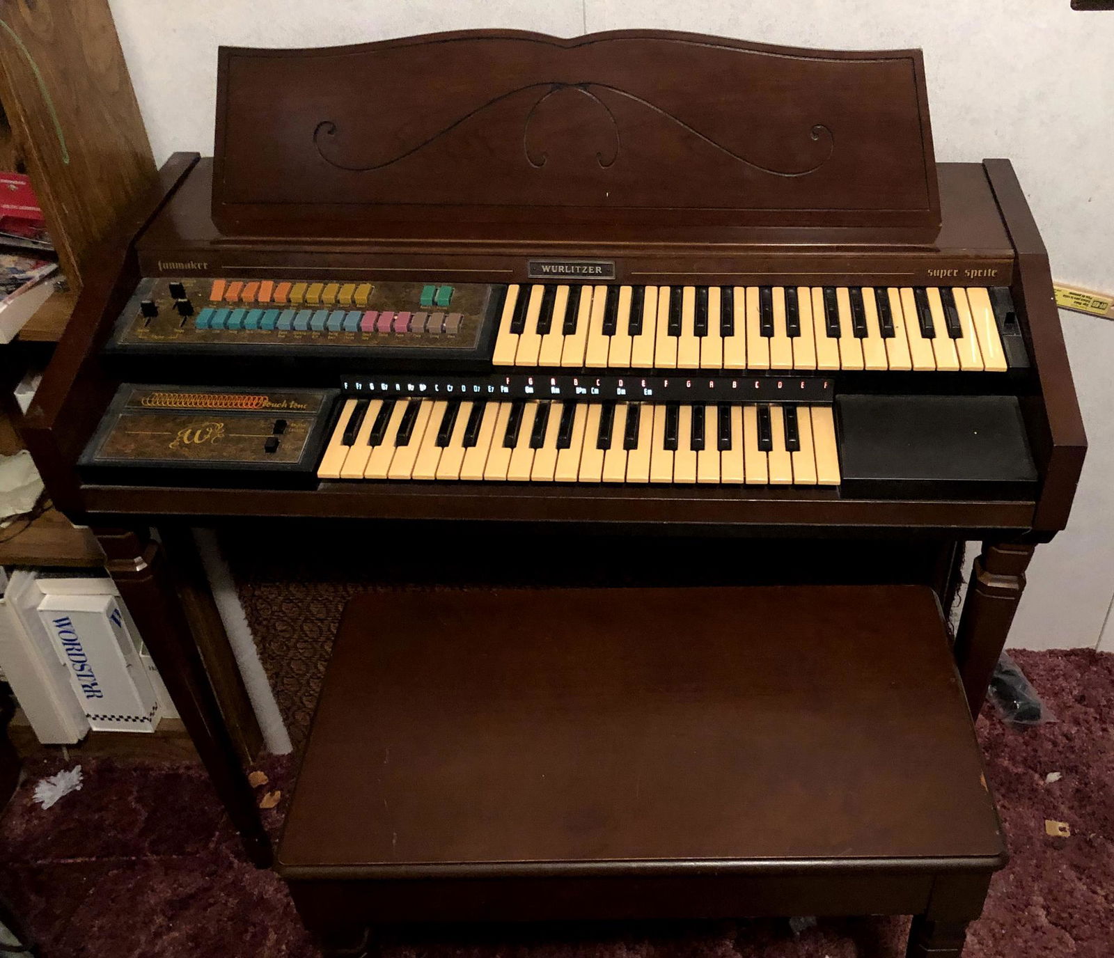 Wurlitzer Organ Funmaker Super Sprite