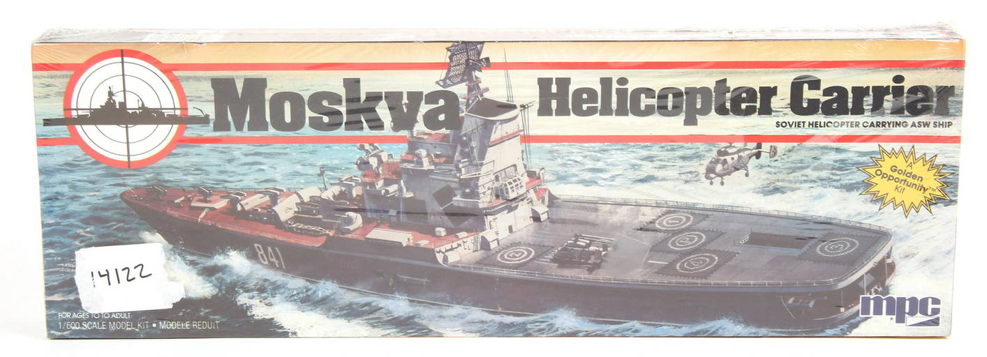 Moskva Helicopter Carrier 1/600 Scale Model Kit