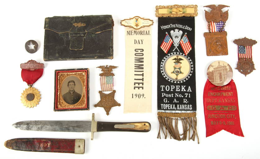 Civil War & Veterans GAR Reunion Memorabilia 2021-03-27 Auction - 254 ...